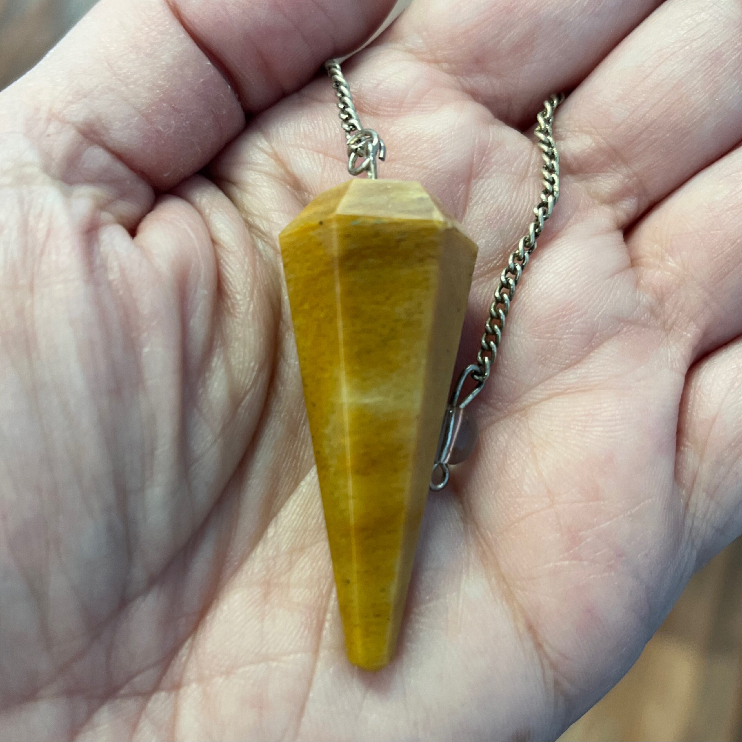 Yellow Aventurine Pendulum - Arcane Moon LLC